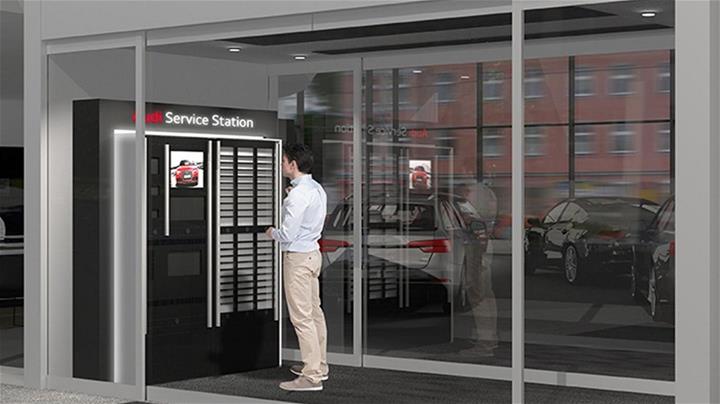World-first launch of the Audi Service Station